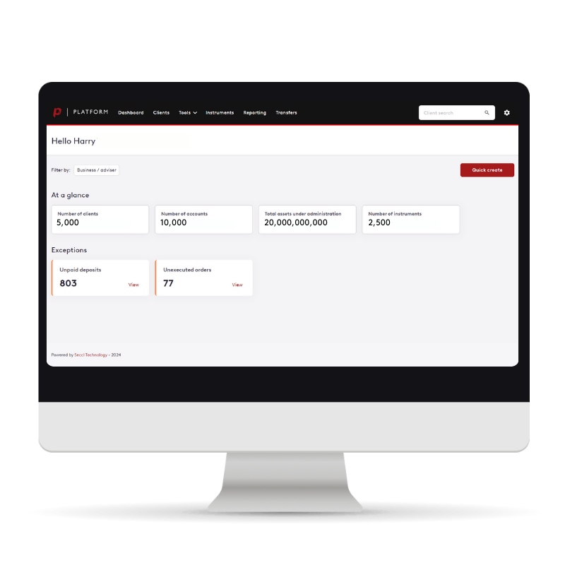 P1 Platform | P1 Investment Services